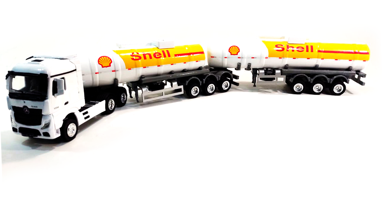 Miniatura GLP Reto Rodotrem 440mm CMACTR 1:50 Shell - TUDOmini ...